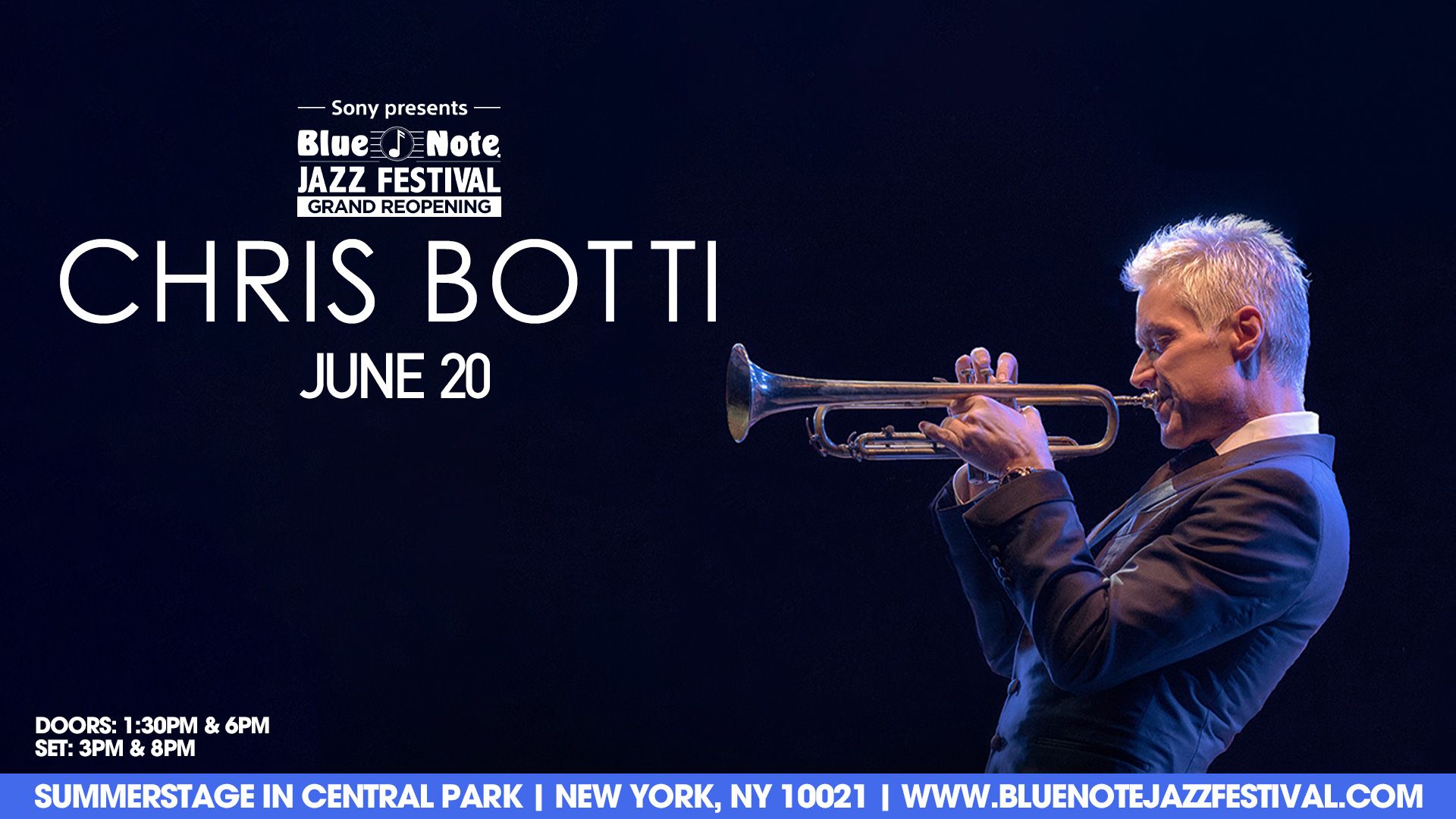 Jazz returns to NYC - Chris Botti at SummerStage in Central Park ...